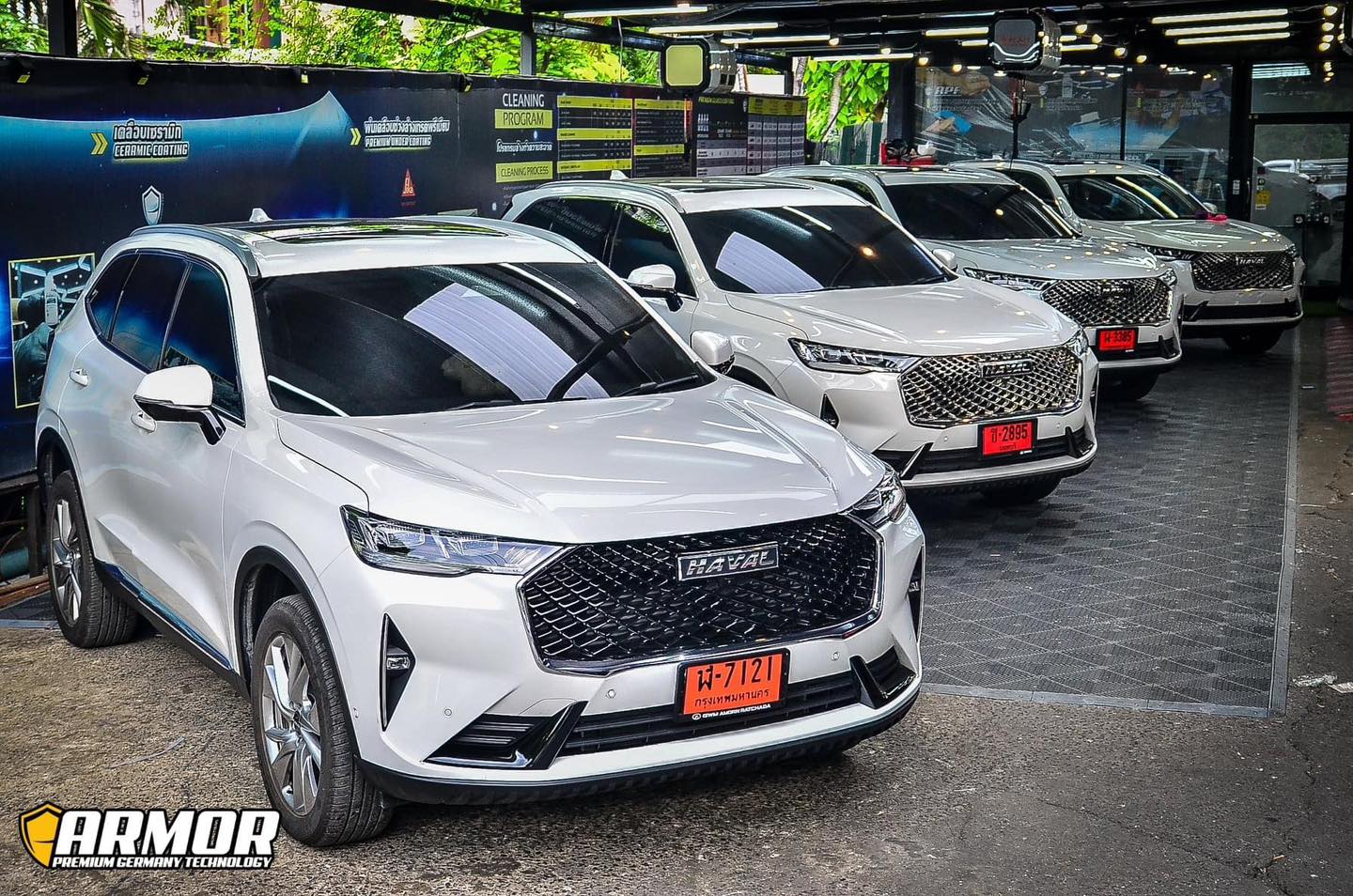 อัพเดทแบบฟิล์มกันรอยรถยนต์ Haval H6 Phev - 2022 - P Care ศูนย์เคลือบ ...